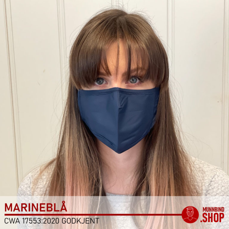 3-pack munnbind Blå med 42 stk filter – Munnbind Shop